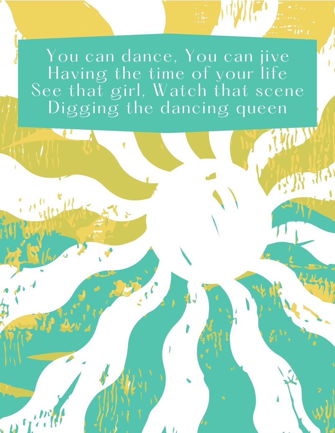 Disco Pop Dancing Queen Art Print - Etsy