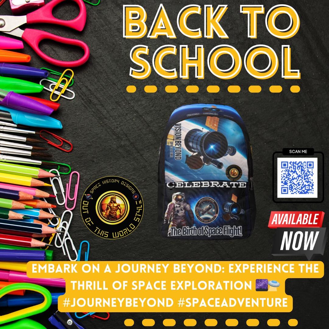 Celebrate Hubble Utility Backpack Personalized Space Gift Geek Culture ...