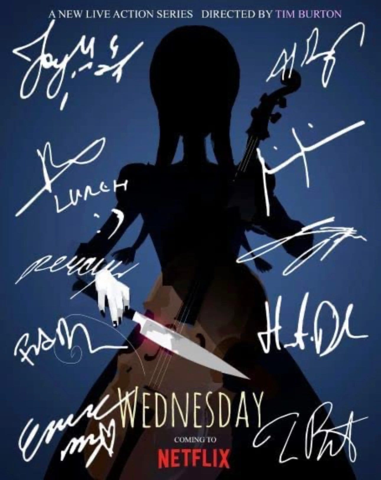 Wednesday Addams netflix Season 1 Teaser Photo 8x10 Reproduction RP ...