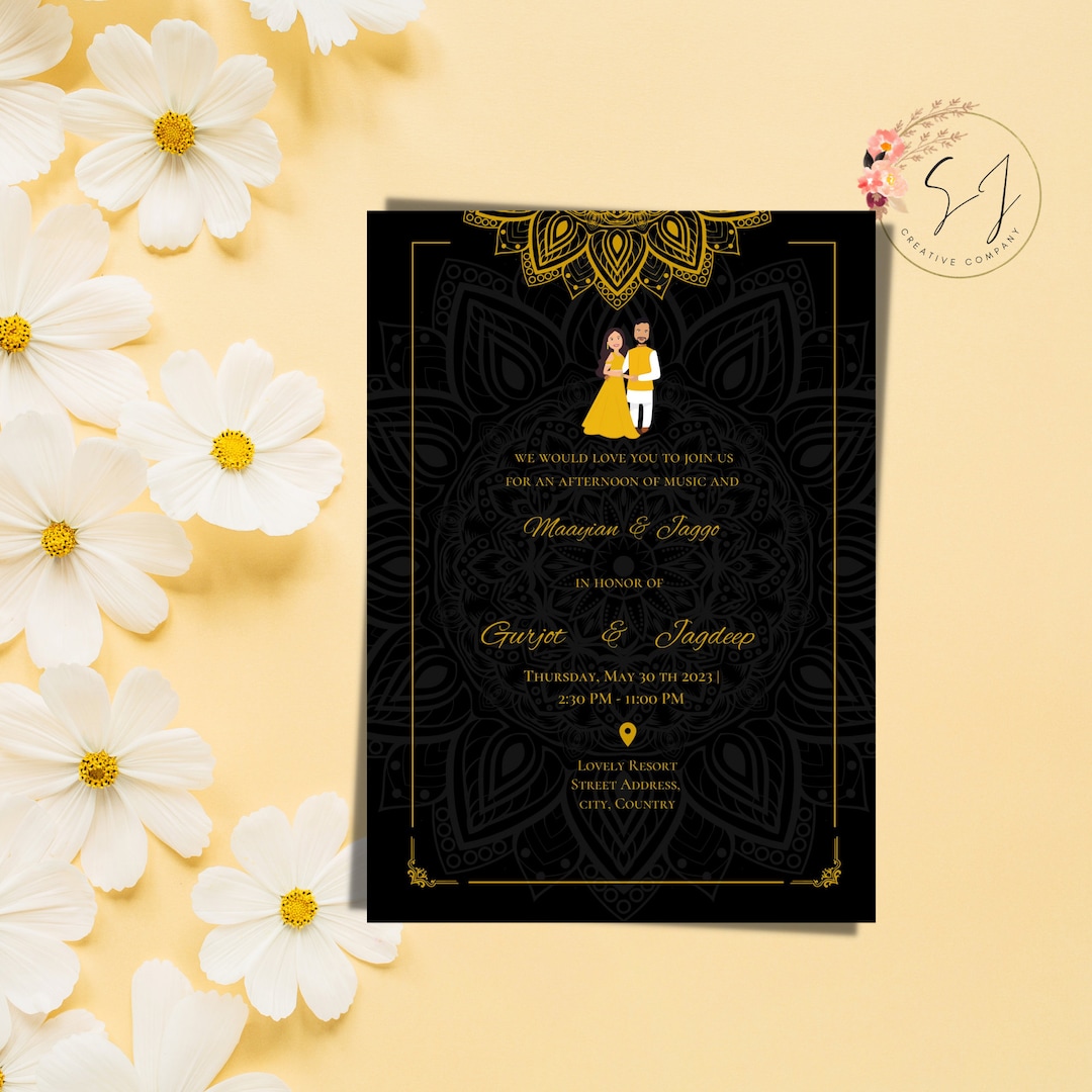 Custom Interactive Animated Indian Luxury Wedding Website Invitation - Etsy