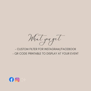 Custom Instagram, Facebook Wedding Filter With Bride and Groom Names ...