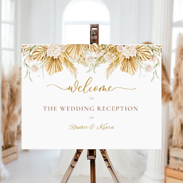 Reception Welcome Sign - Etsy