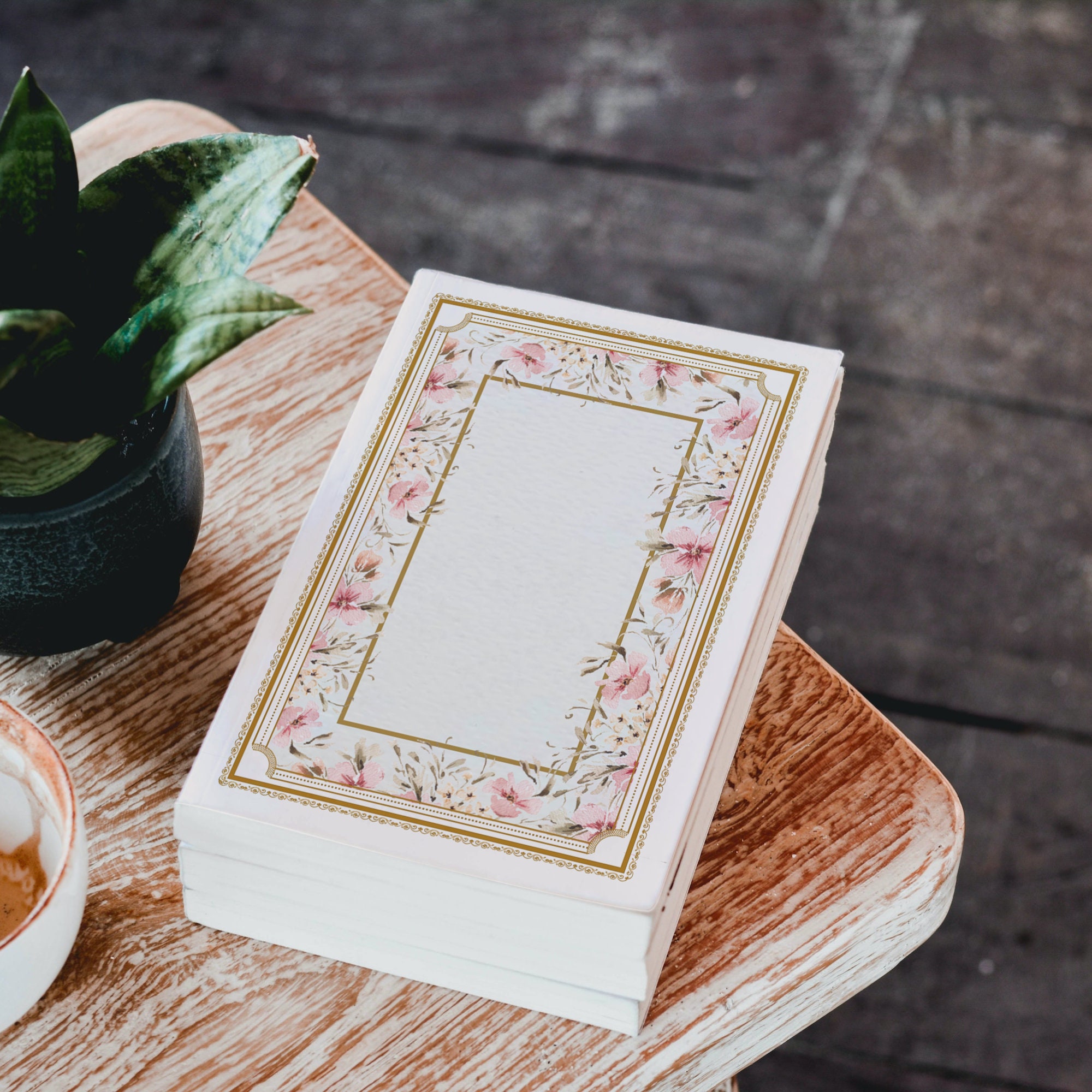 Vintage Bookplates Traditional Floral Pattern - Vintage Gorgeous Gift ...