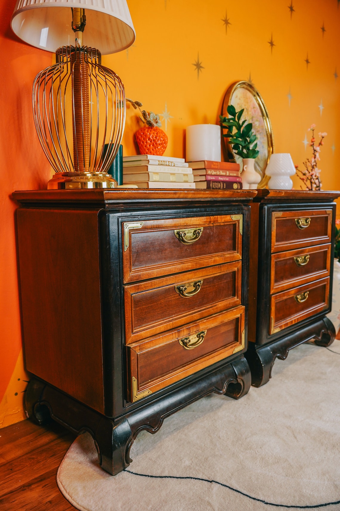 Broyhill Ming Dynasty Nightstand Set - Etsy