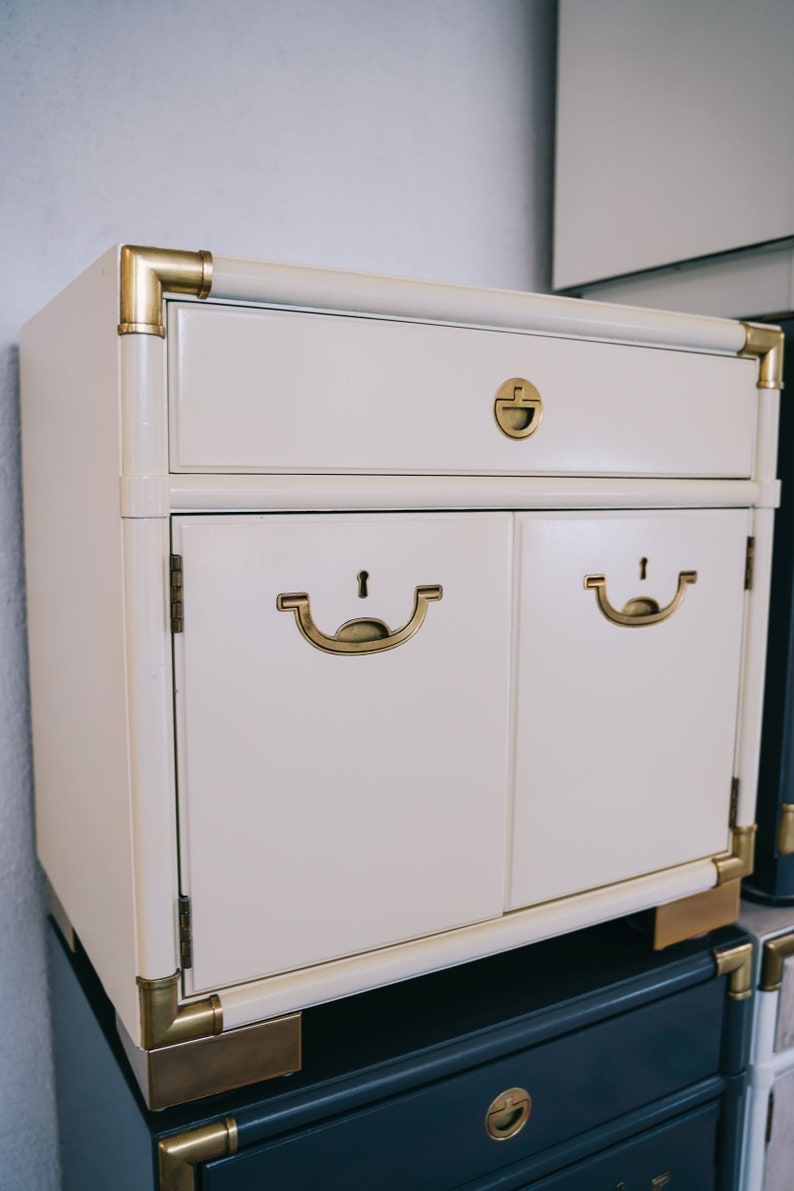 Drexel Campaign Nightstand - Etsy