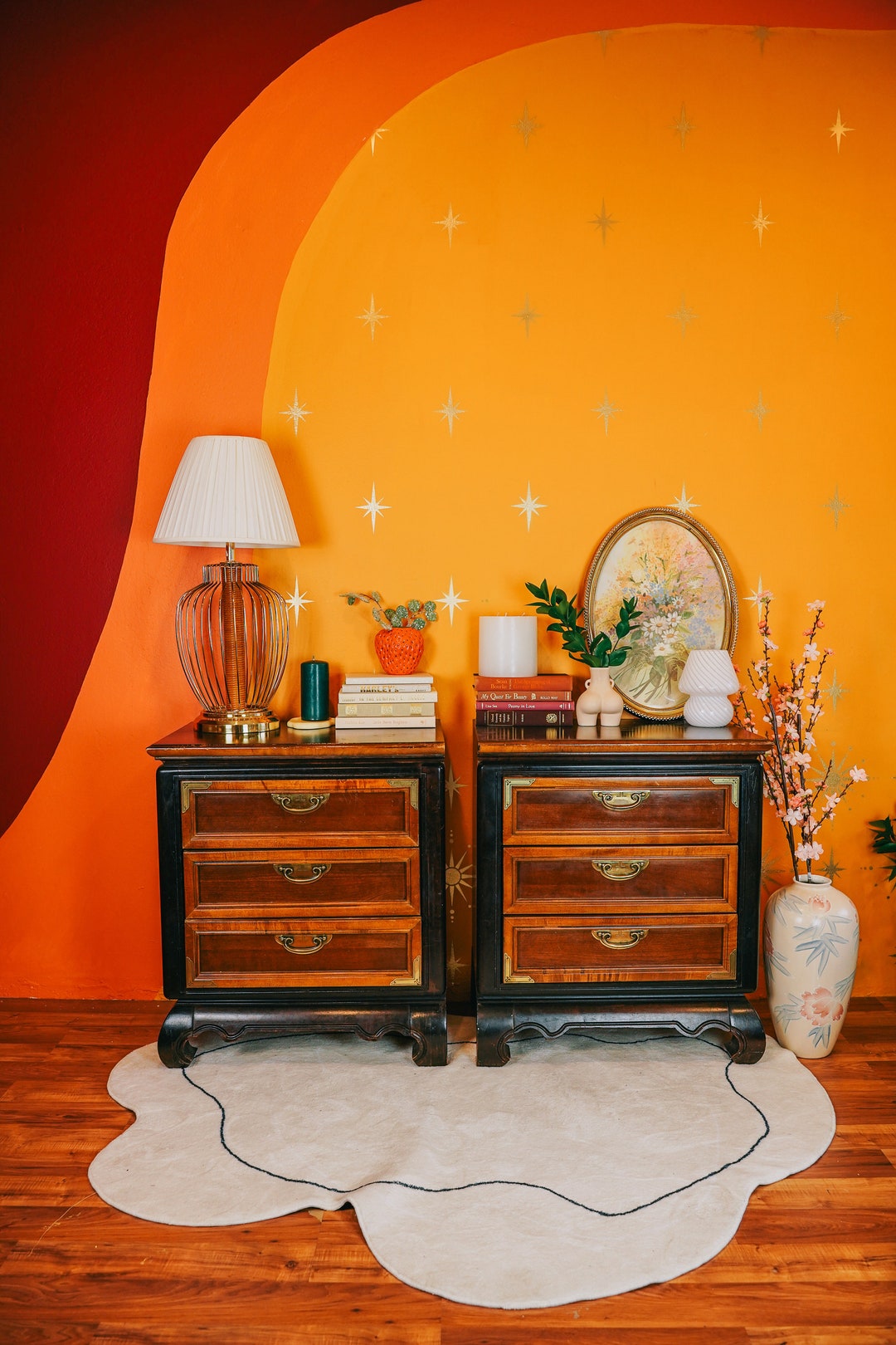 Broyhill Ming Dynasty Nightstand Set - Etsy