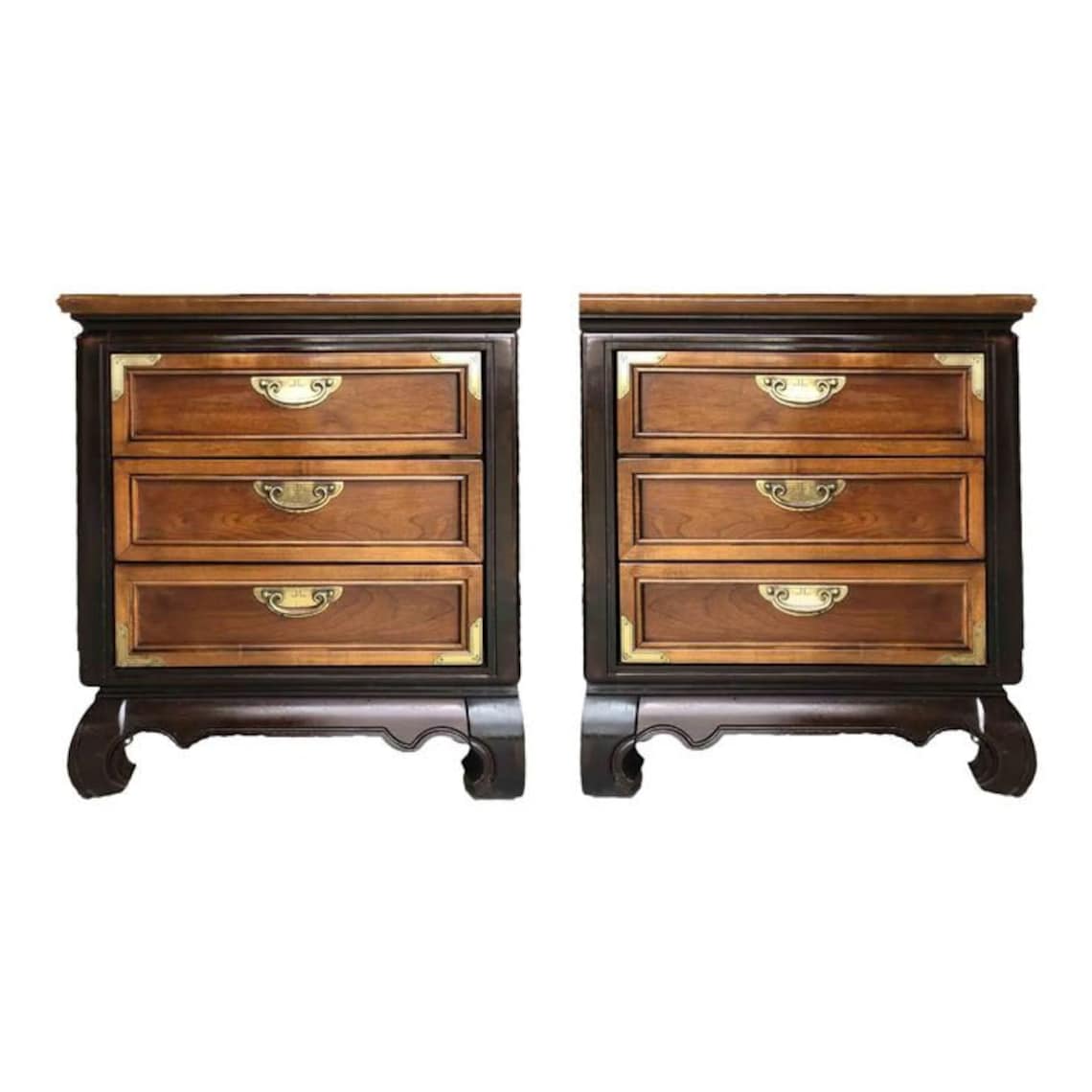 Broyhill Ming Dynasty Nightstand Set - Etsy