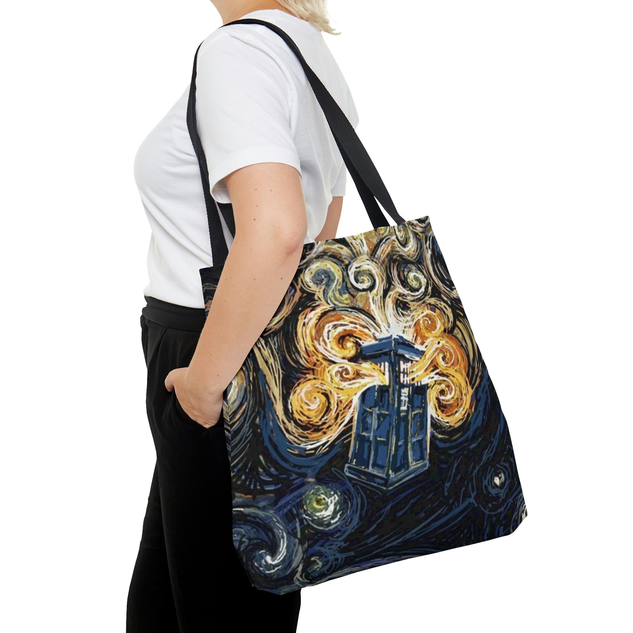 Tote Bag Dr. Who Starry Night Tardis - Etsy