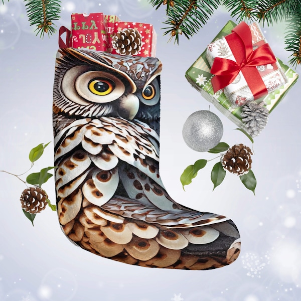 Owl Stocking - Etsy