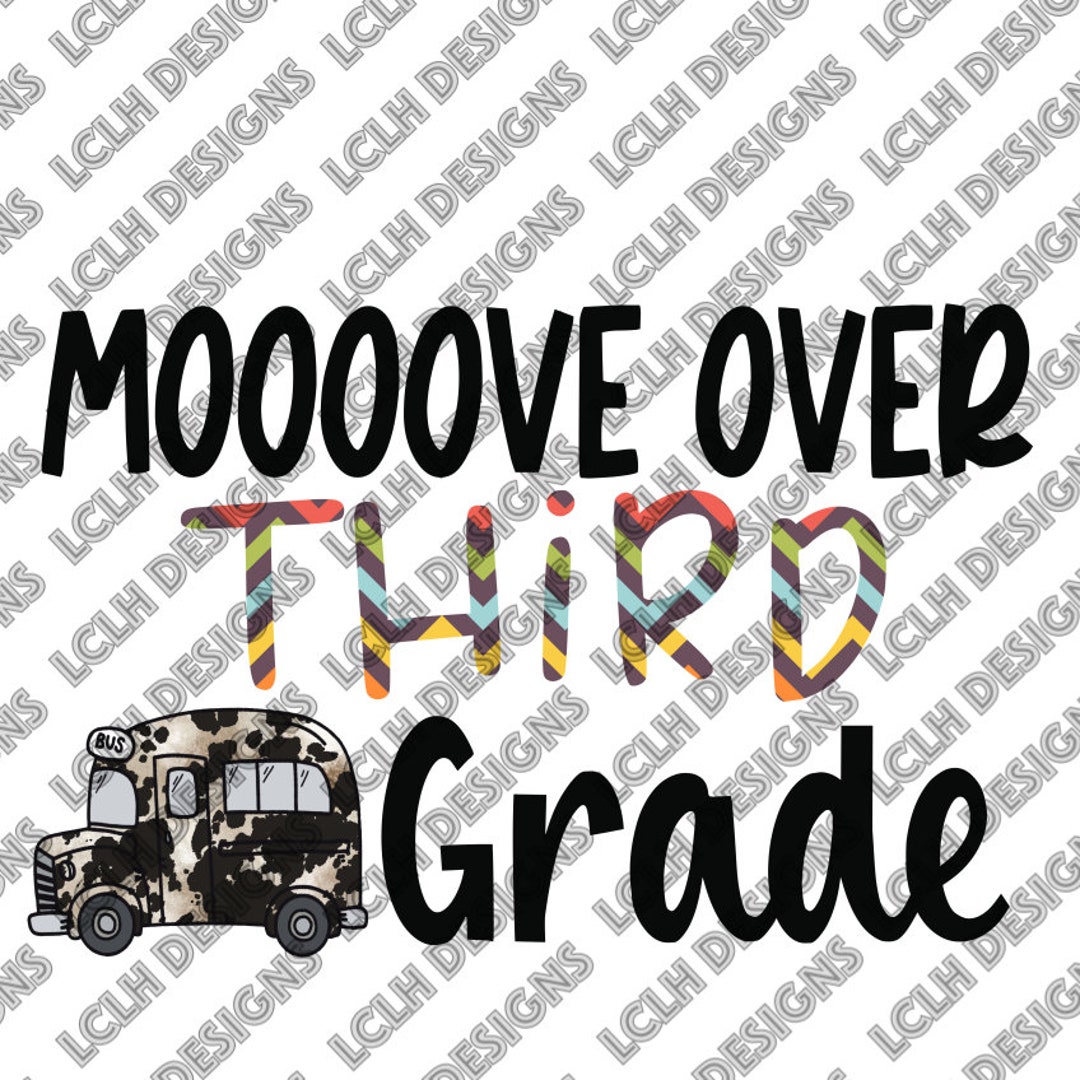 Move Over Third Grade, Cow Bus, School Bus, Cow Print, Cow-print ...
