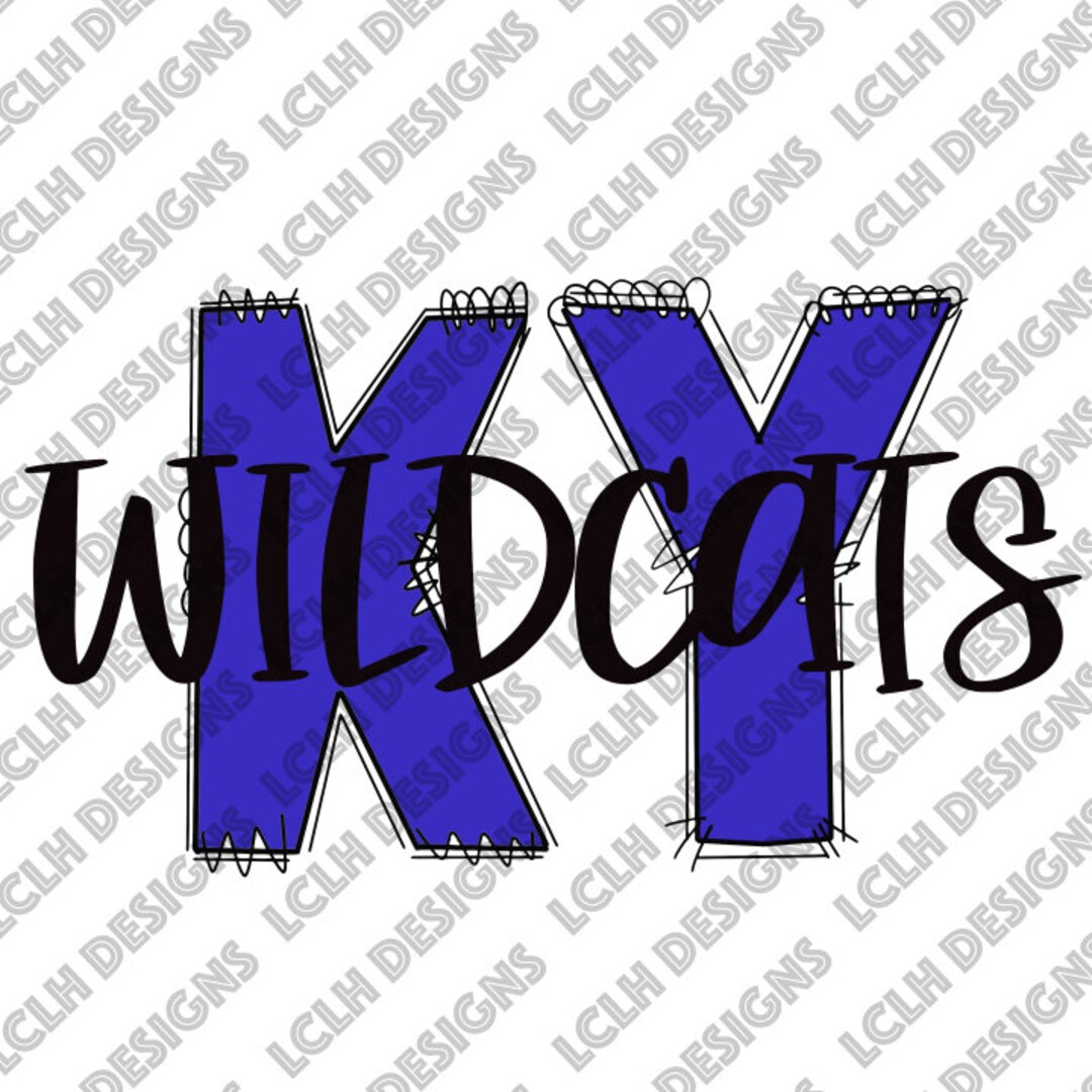 KY Letters, Wildcats, PNG, JPEG, State, Kentucky, Blue State, Letter ...