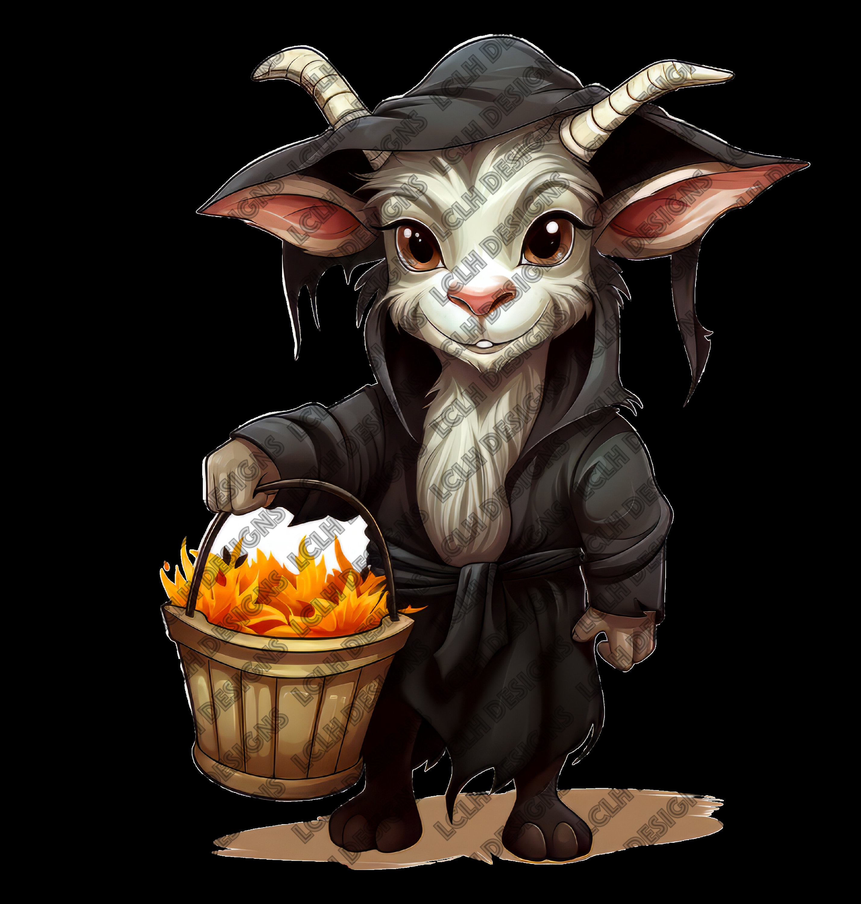 Goat Witches Mini Pack, 300 DPI, PNG, Mini Bundle, Goat, Sublimation ...