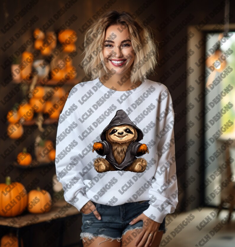 Sloth Witches Mini Pack, 300 DPI, PNG, Mini Bundle, Sloths, Sublimation ...