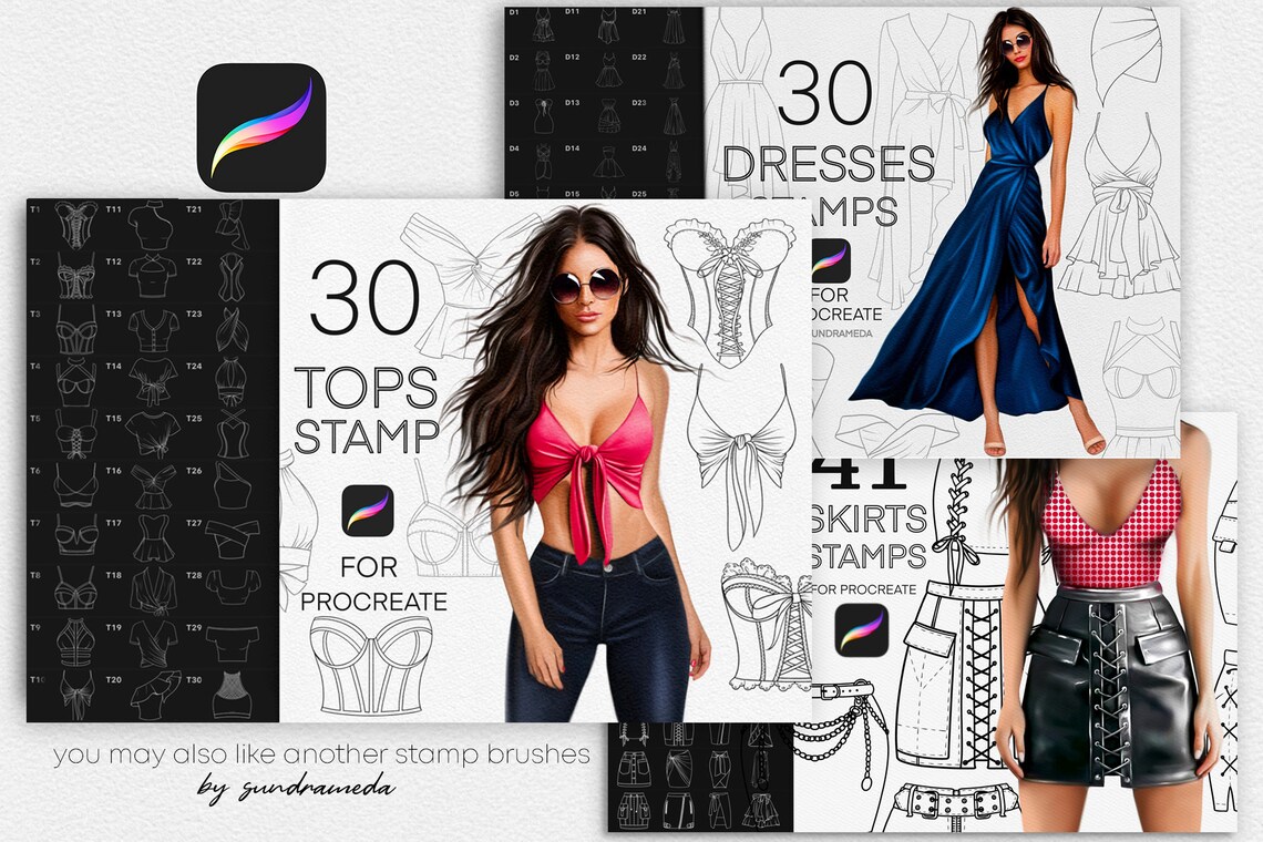 Procreate Plus Size Brushes. Procreate Figure Poses. Procreate Female Body Pose. Procreate ...