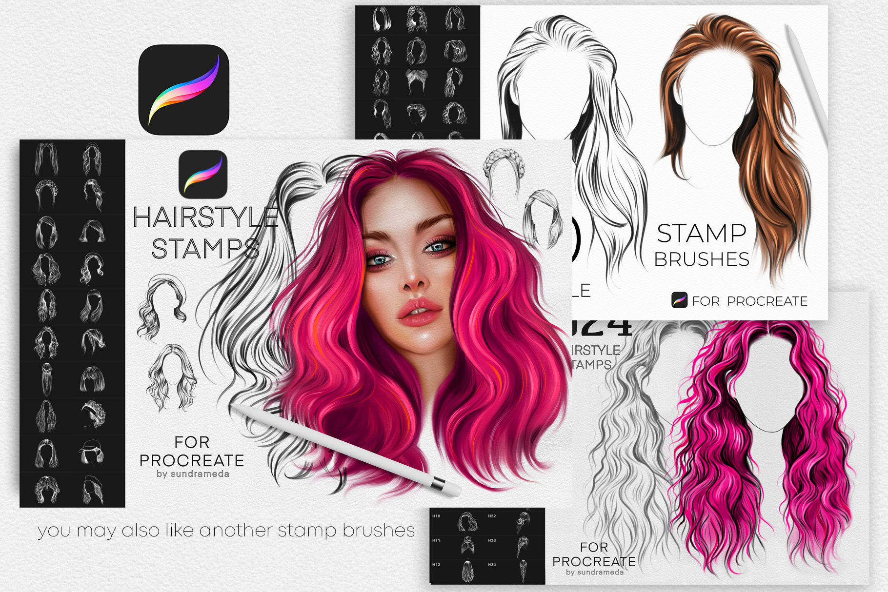 Procreate Plus Size Brushes. Procreate Figure Poses. Procreate Female ...