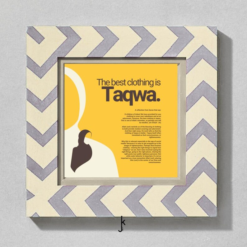 Hijab Quotes Prints, Islamic Cloth Poster, Quranic Reminder Typography ...