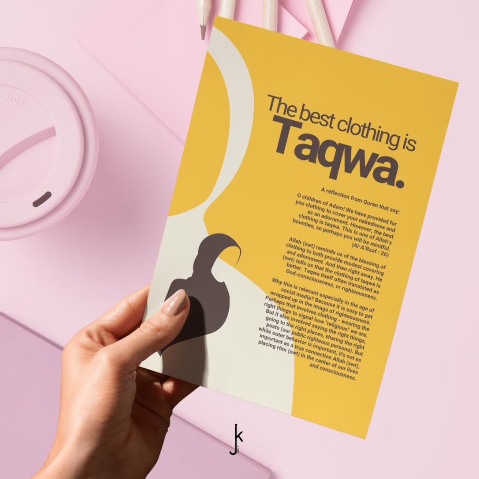 Hijab Quotes Prints, Islamic Cloth Poster, Quranic Reminder Typography ...