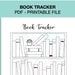 Book Shelf Reading / Book Tracker - 45 Books - Etsy