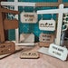 Custom Mini Signpost - Choice of Wood / Cardboard, and Size - Etsy