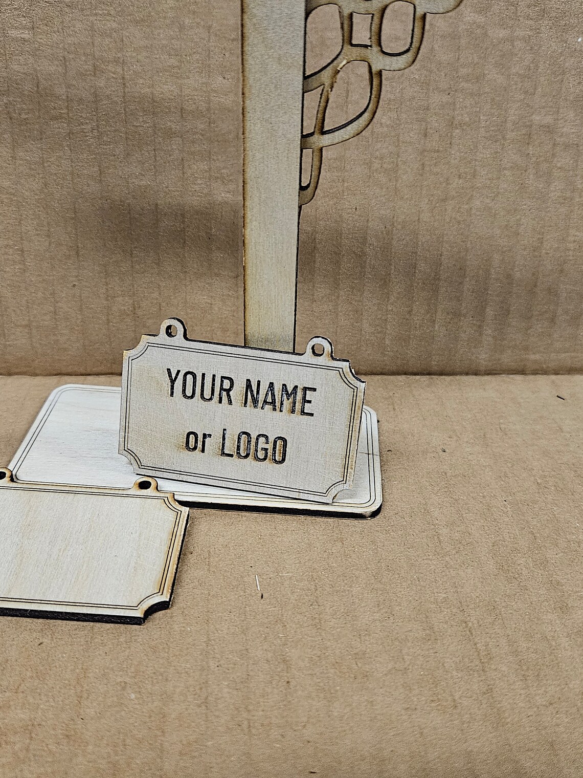 Custom Mini Signpost - Choice of Wood / Cardboard, and Size - Etsy