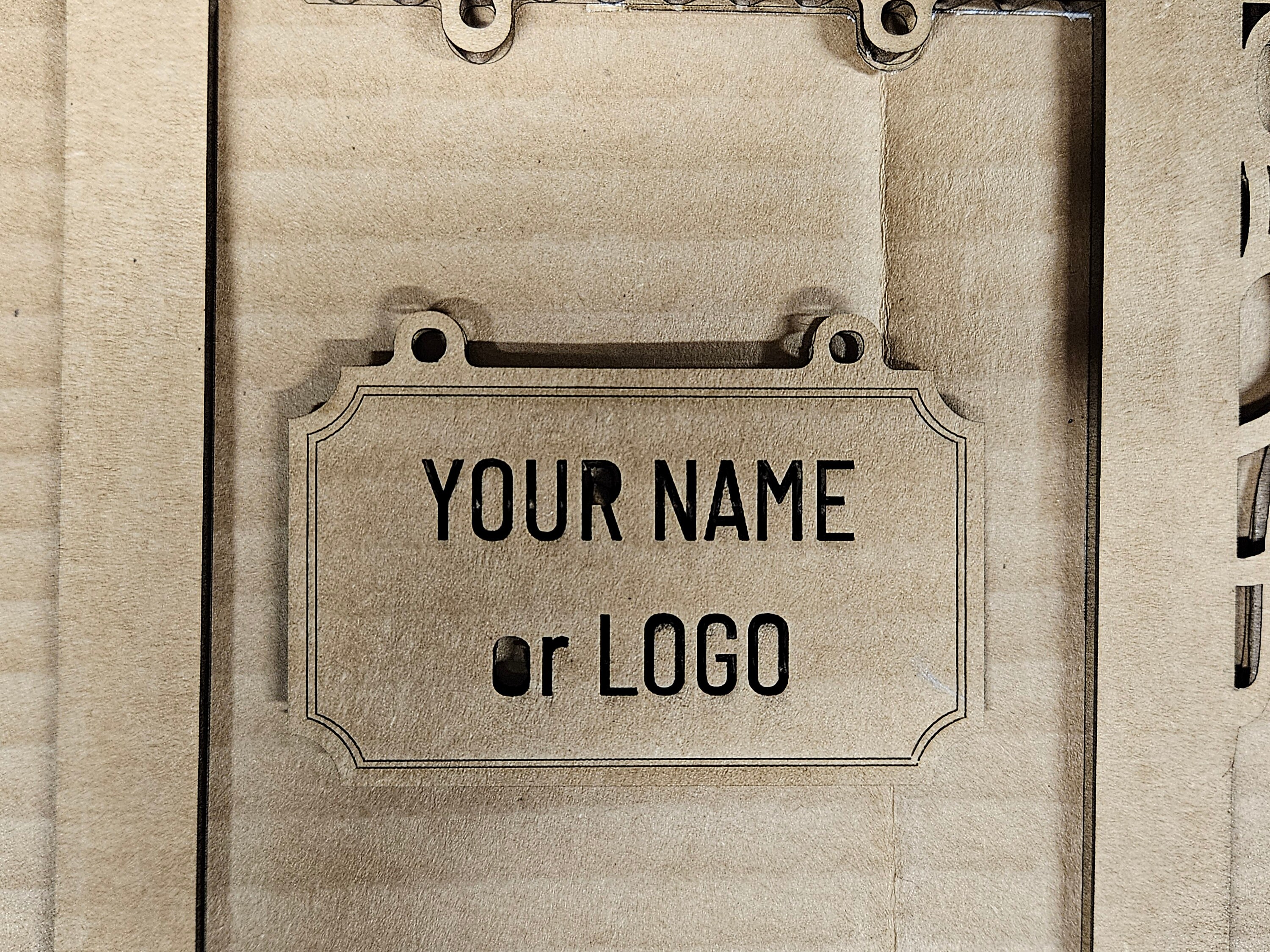 Custom Mini Signpost - Choice of Wood / Cardboard, and Size - Etsy