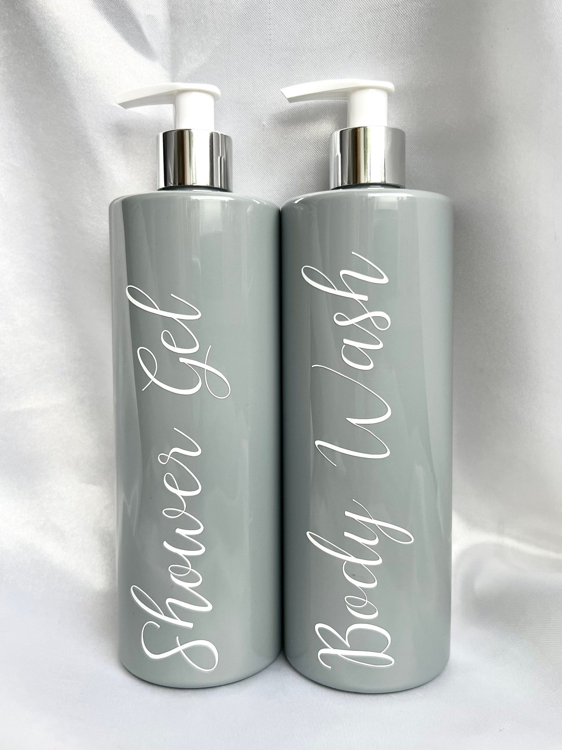 Personalised Reusable Pump Bottles, Refillable Plastic Dispenser, Mrs ...