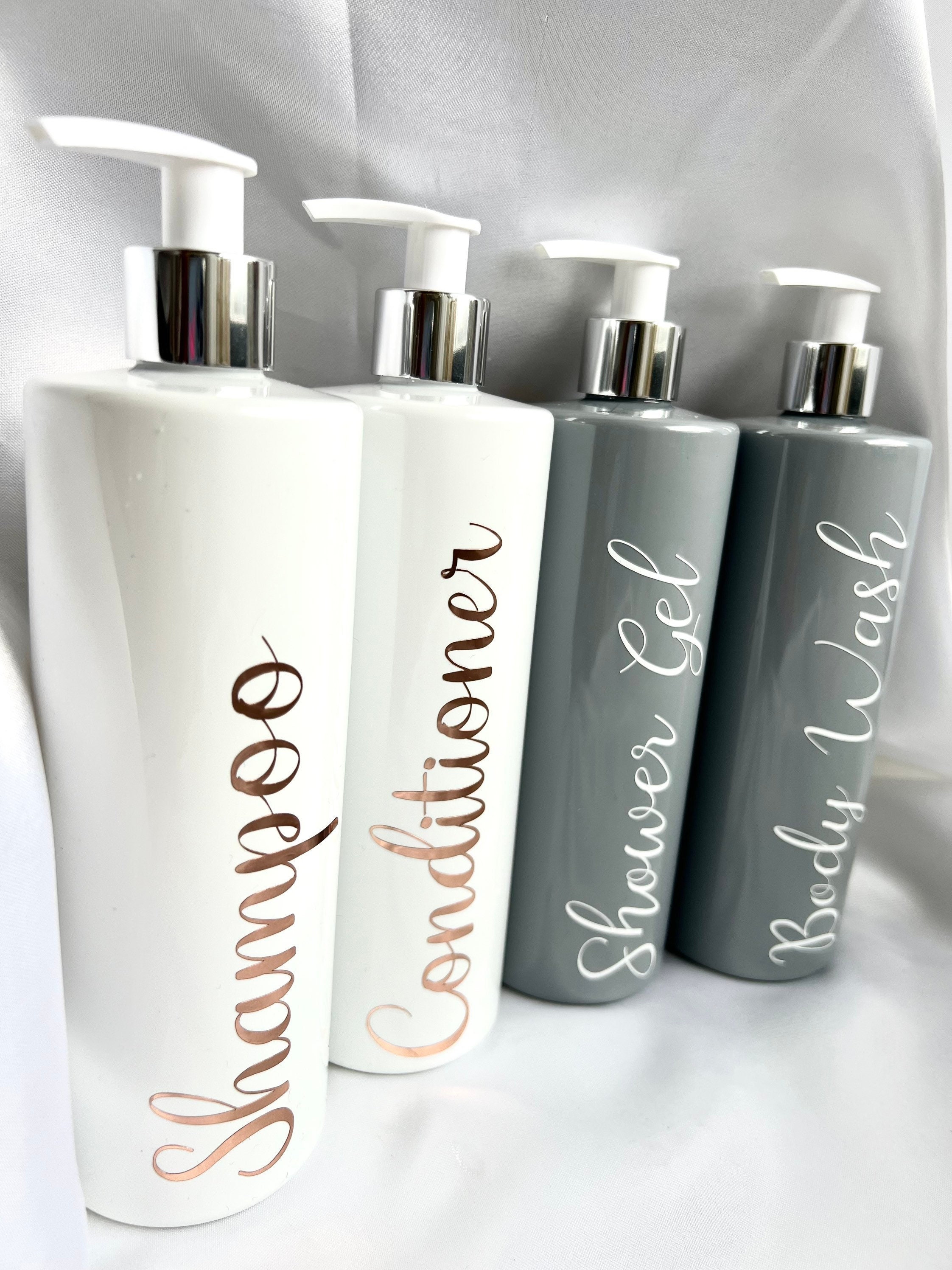 Personalised Reusable Pump Bottles, Refillable Plastic Dispenser, Mrs ...