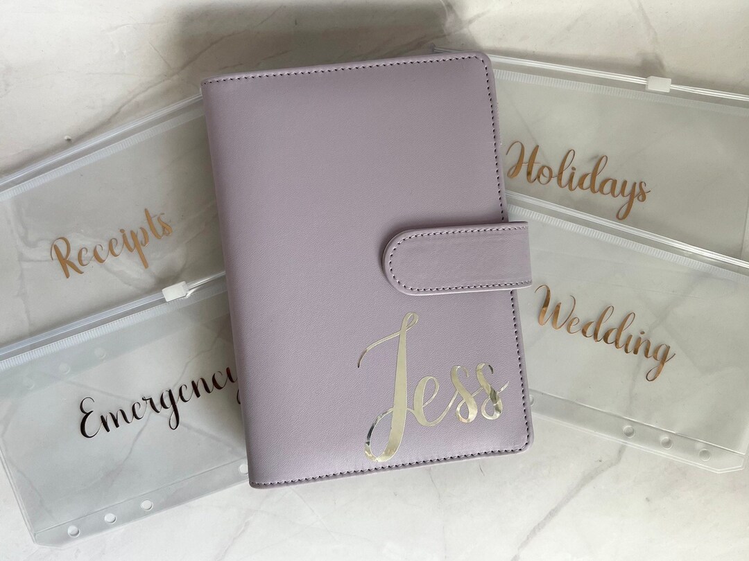 Personalised Binder, Budget Planner, Savings Wallet, Financial ...