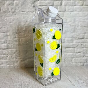 Funky Water Bottle, Iced Coffee Bottle, Travel Bottle, 500ml Smoothie ...