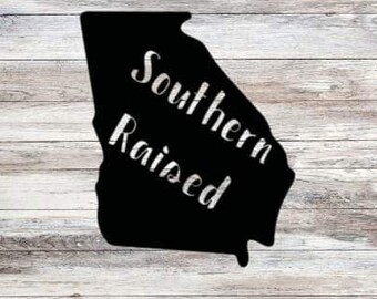 Southern Raised Decal - Etsy UK