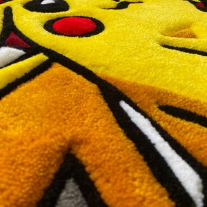 Pikachu With Hat Custom Tufted Rug - Etsy