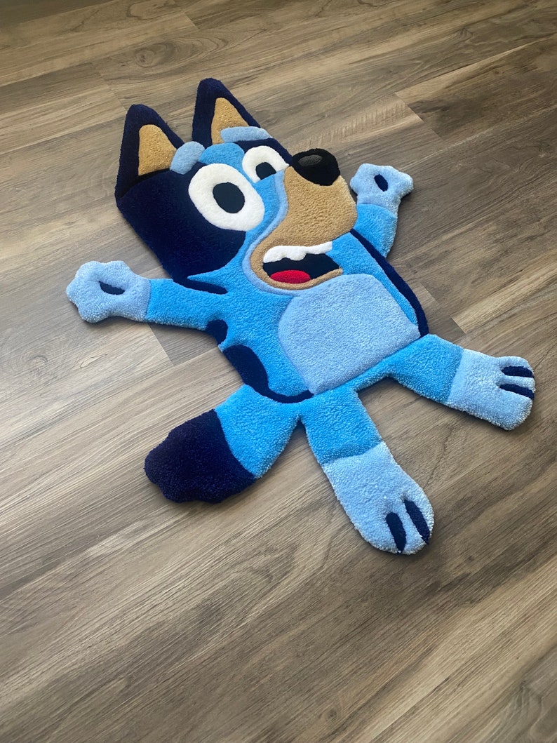 Bluey Custom Tufted Rug - Etsy