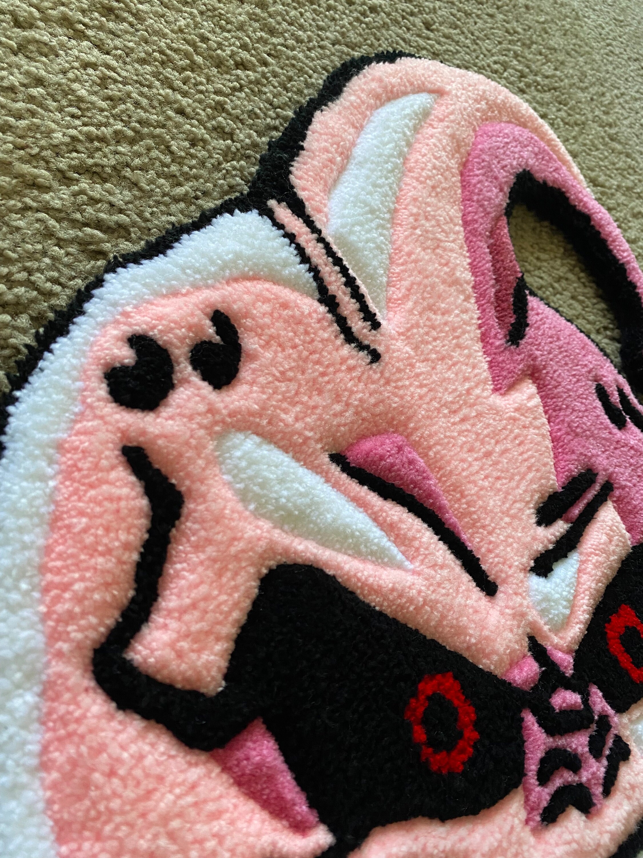 M.T.O Kid Buu Custom Tufted Rug - Etsy