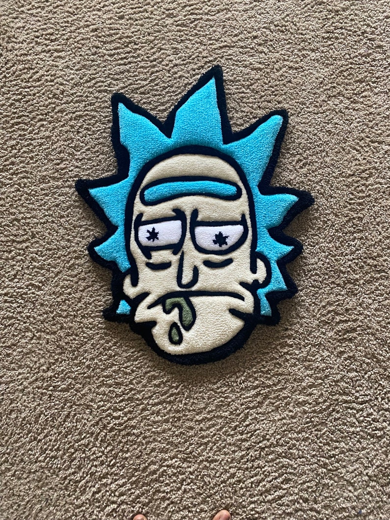 M.T.O Rick Sanchez Rug - Etsy