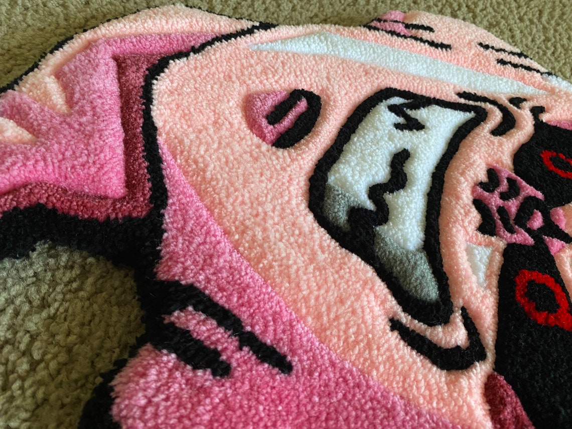 M.T.O Kid Buu Custom Tufted Rug - Etsy