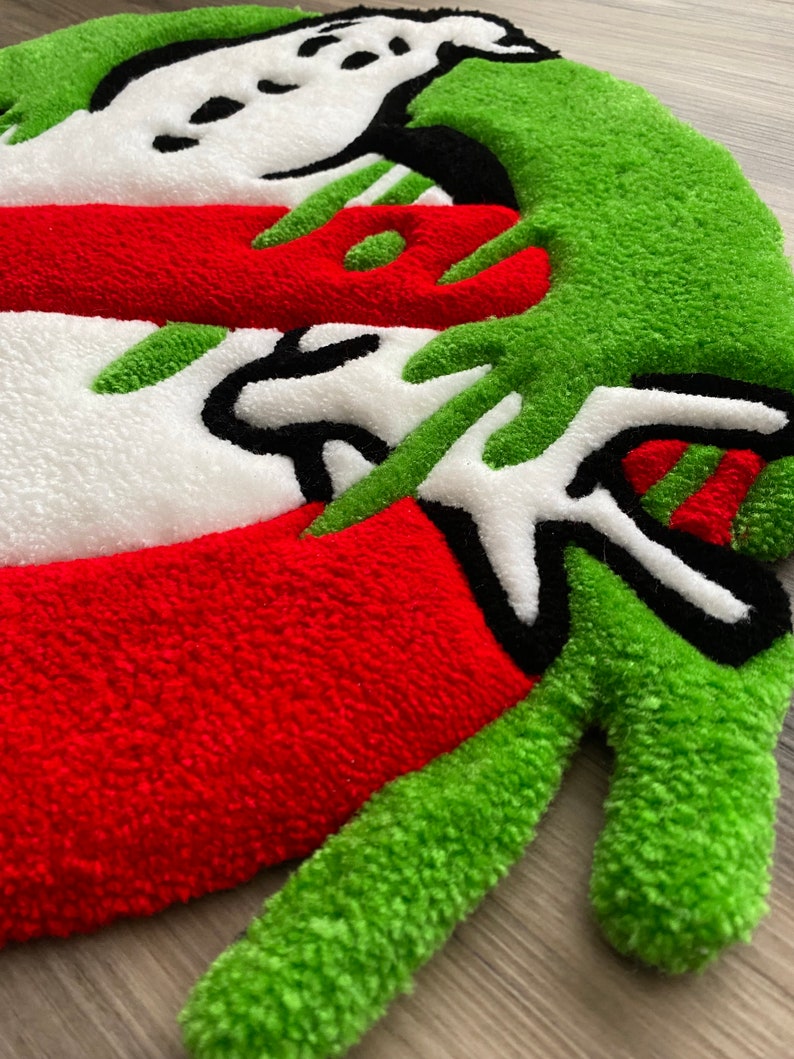 M.T.O Slime Busters Custom Tufted Rug - Etsy
