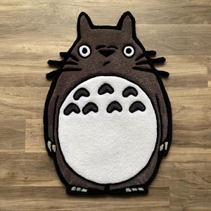 Totoro Custom Tufted Rug - Etsy