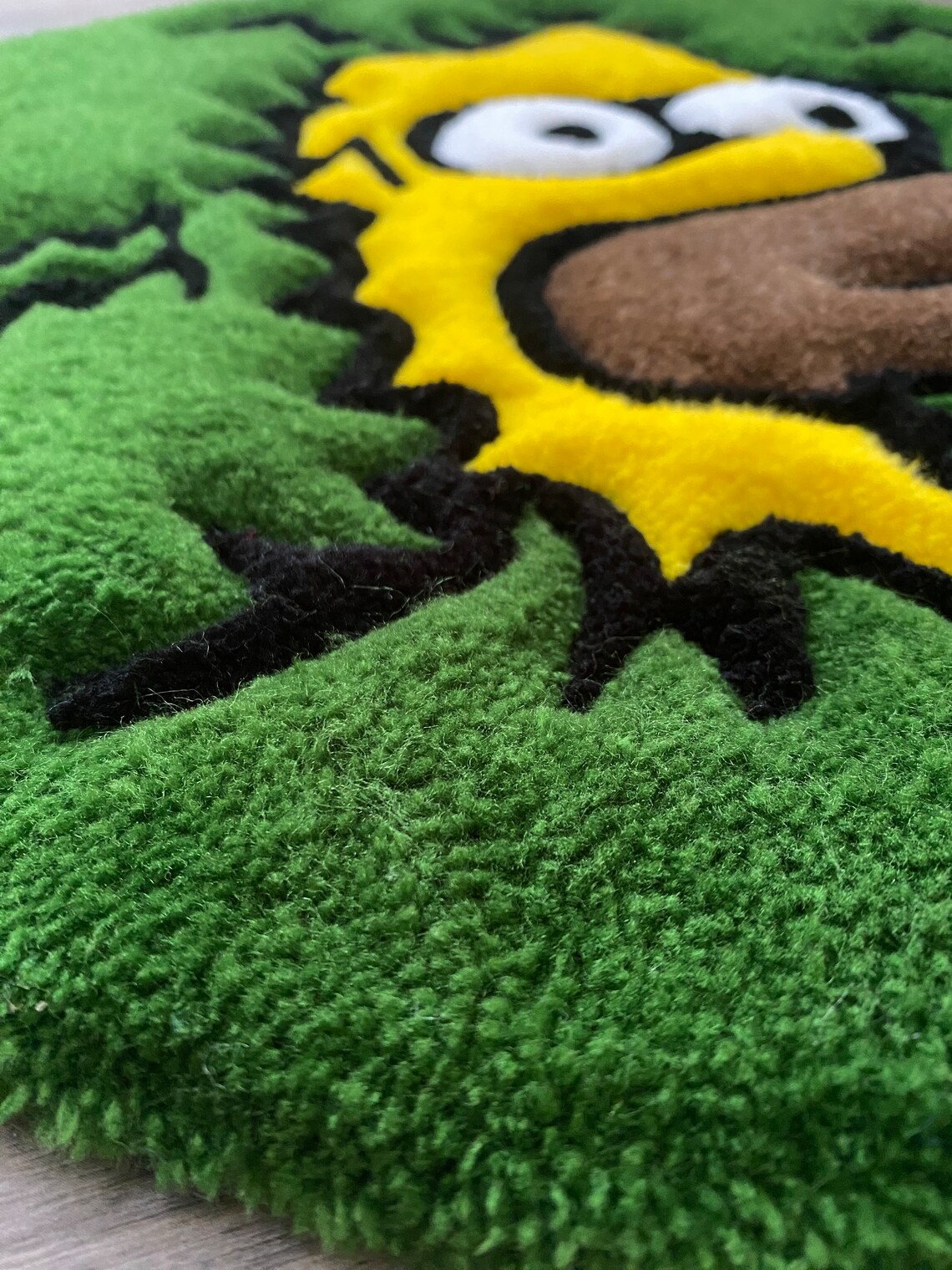 M.T.O Bush Homer Simpson Custom Tufted Rug - Etsy