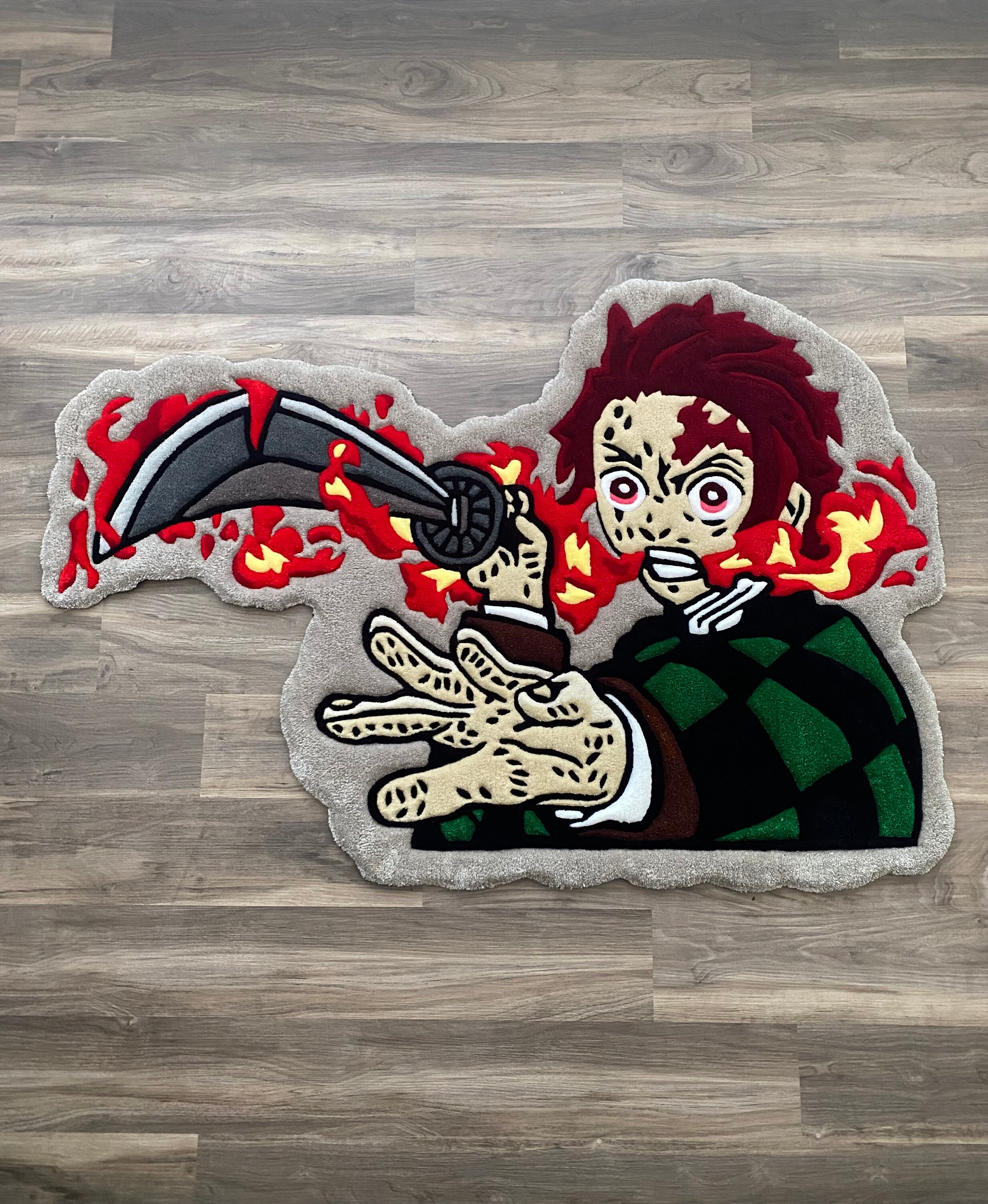 Flame Tanji Custom Tufted Rug - Etsy