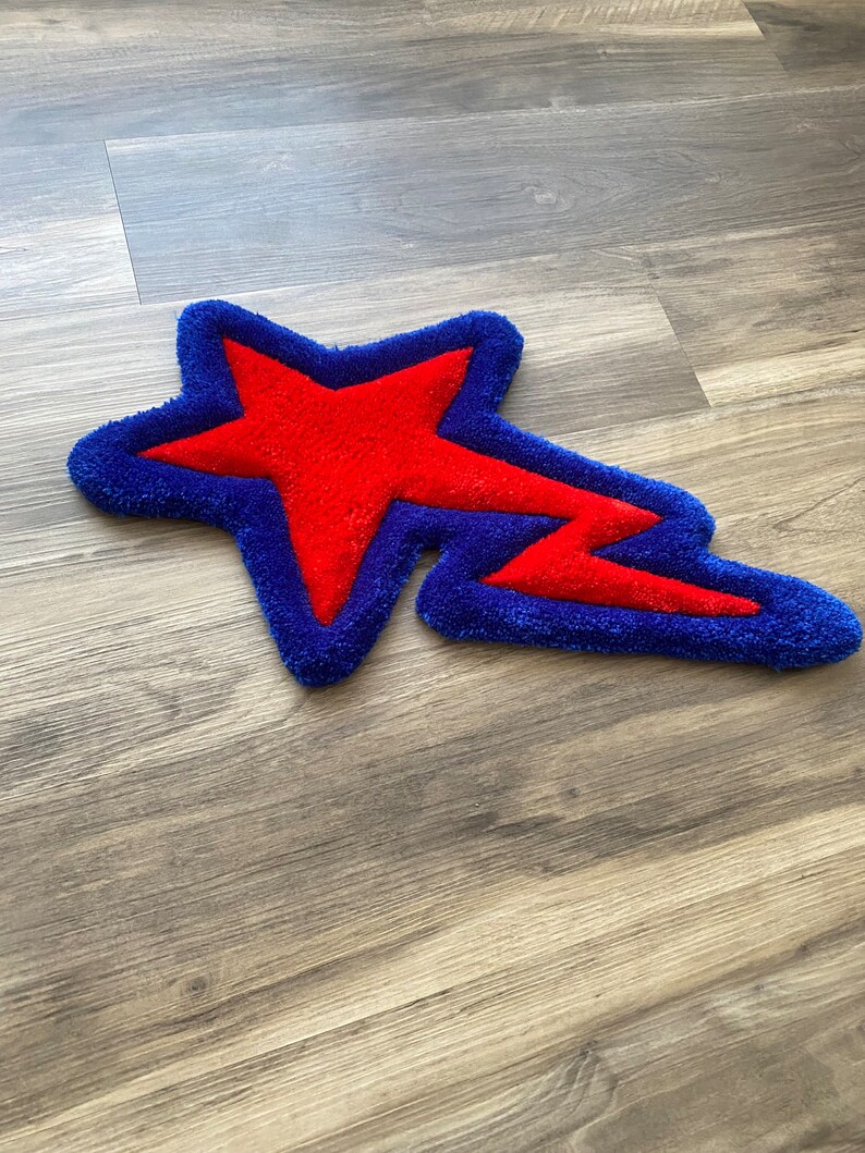 B Star Custom Tufted Rug - Etsy