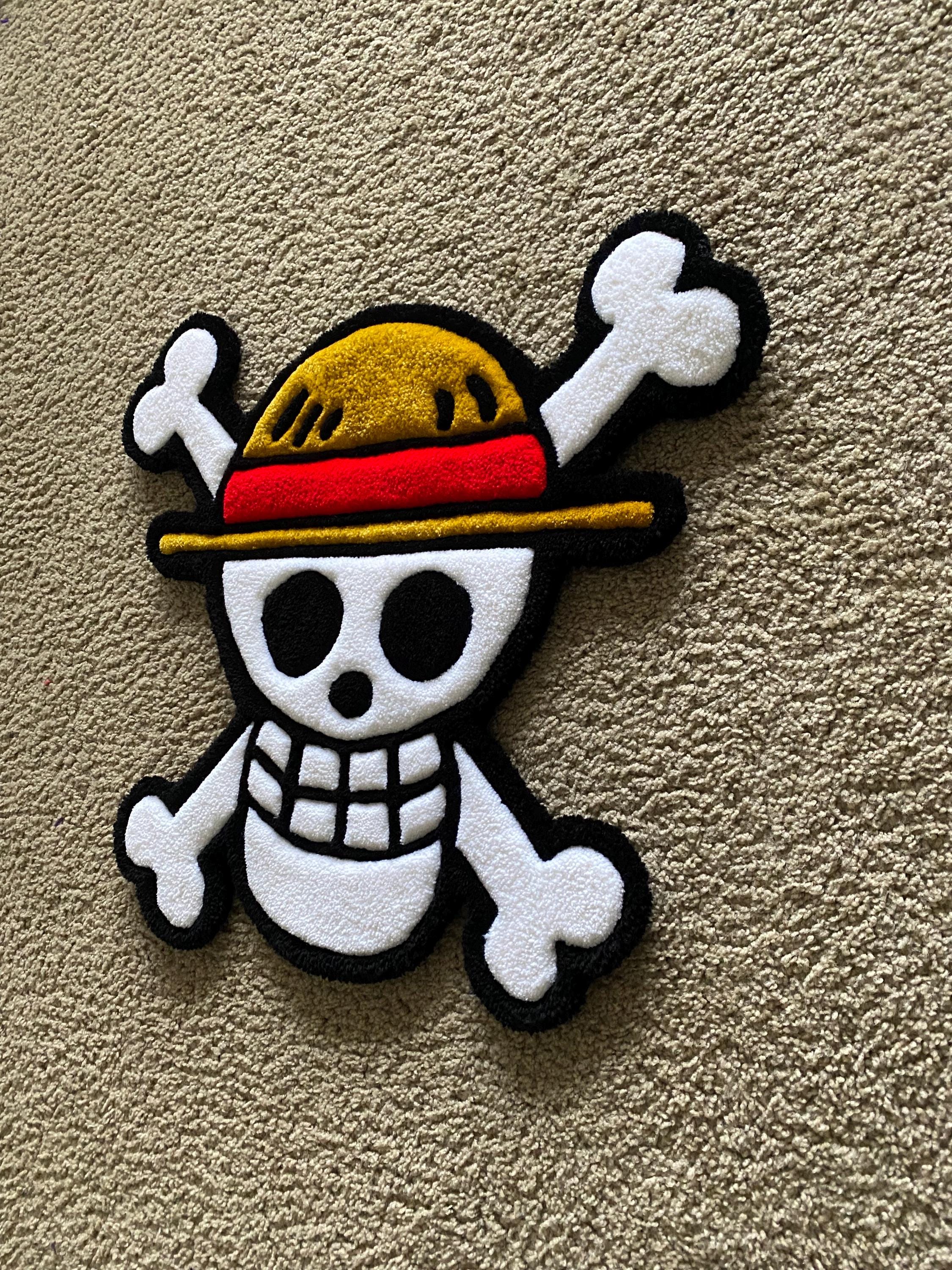 M.T.O Luffy Flag Custom Tufted Rug - Etsy