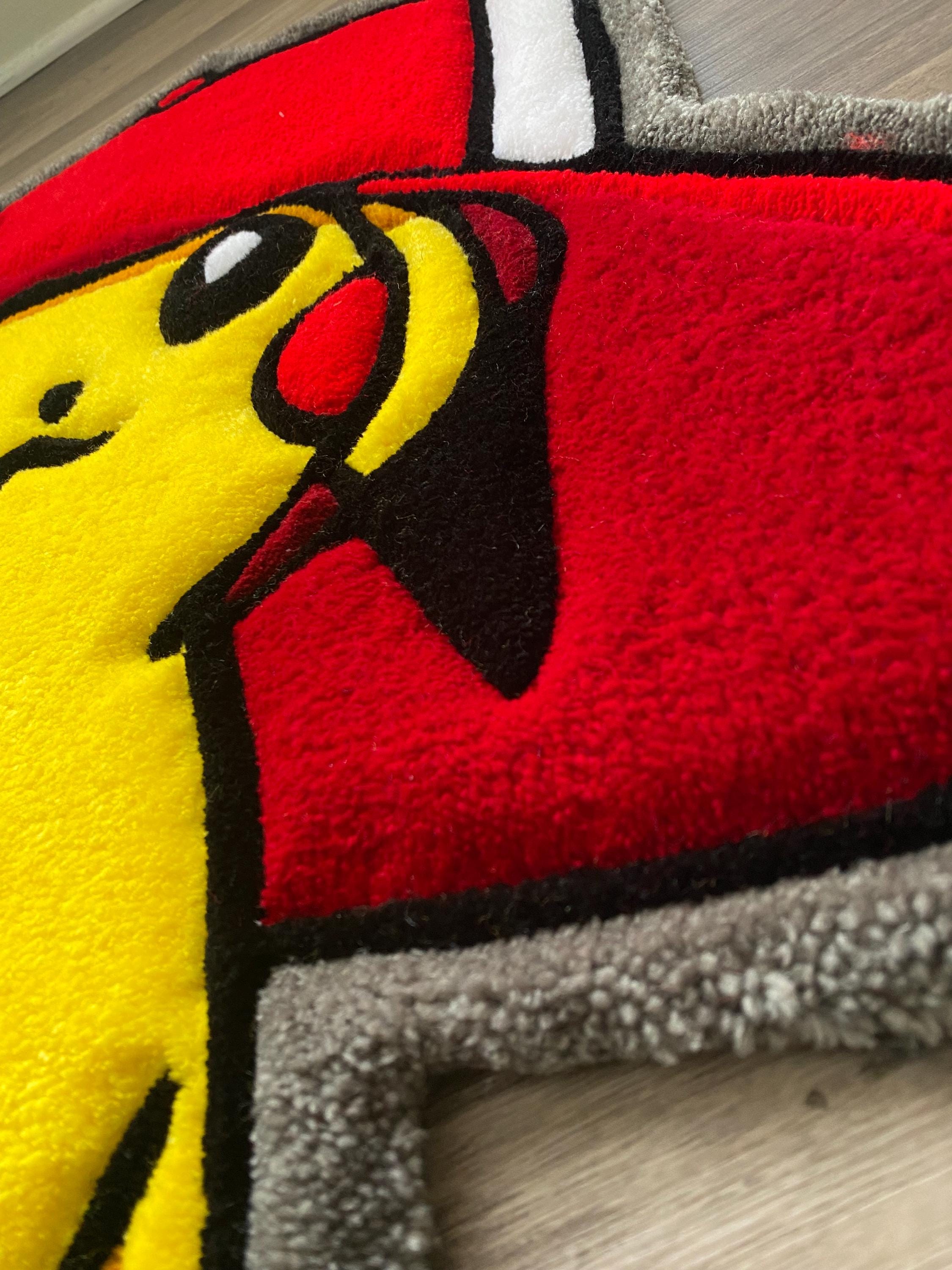 Pikachu With Hat Custom Tufted Rug - Etsy