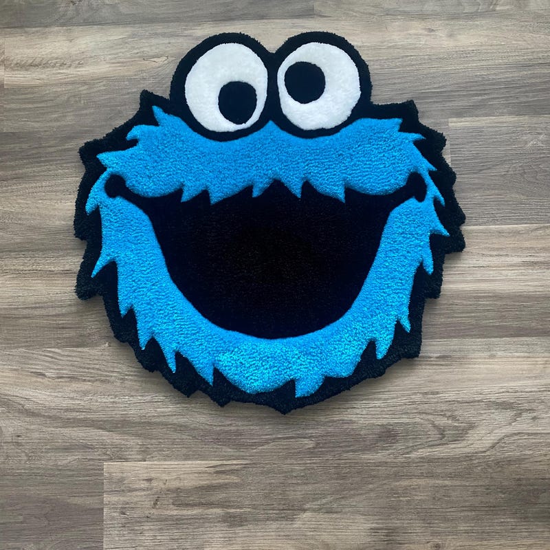 Cookie Monster Rug - Etsy