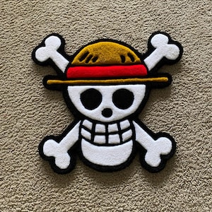 M.T.O Luffy Flag Custom Tufted Rug - Etsy