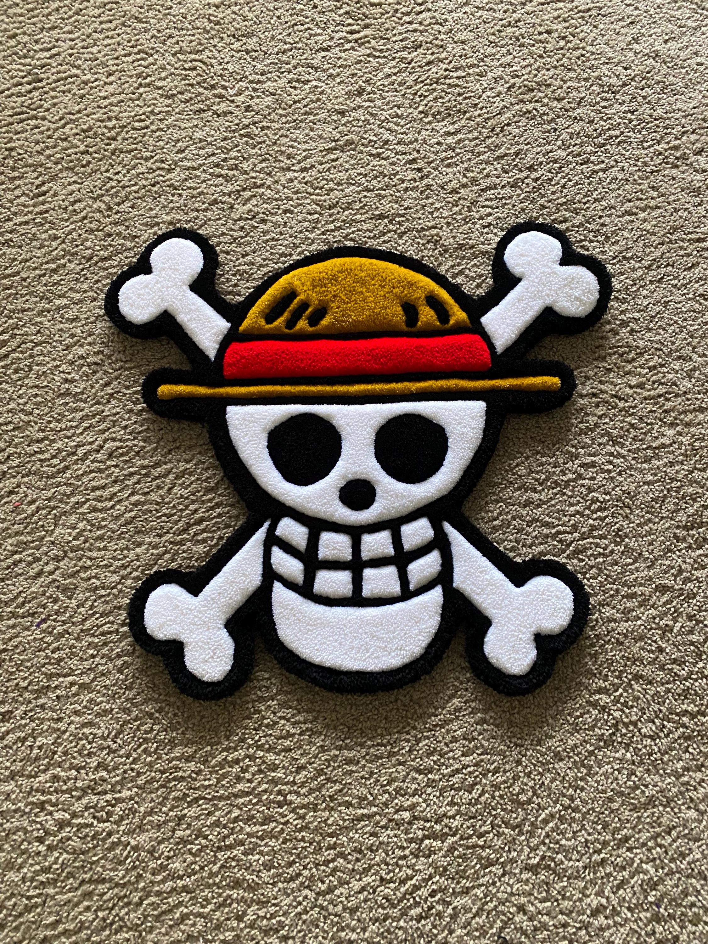 M.T.O Luffy Flag Custom Tufted Rug - Etsy