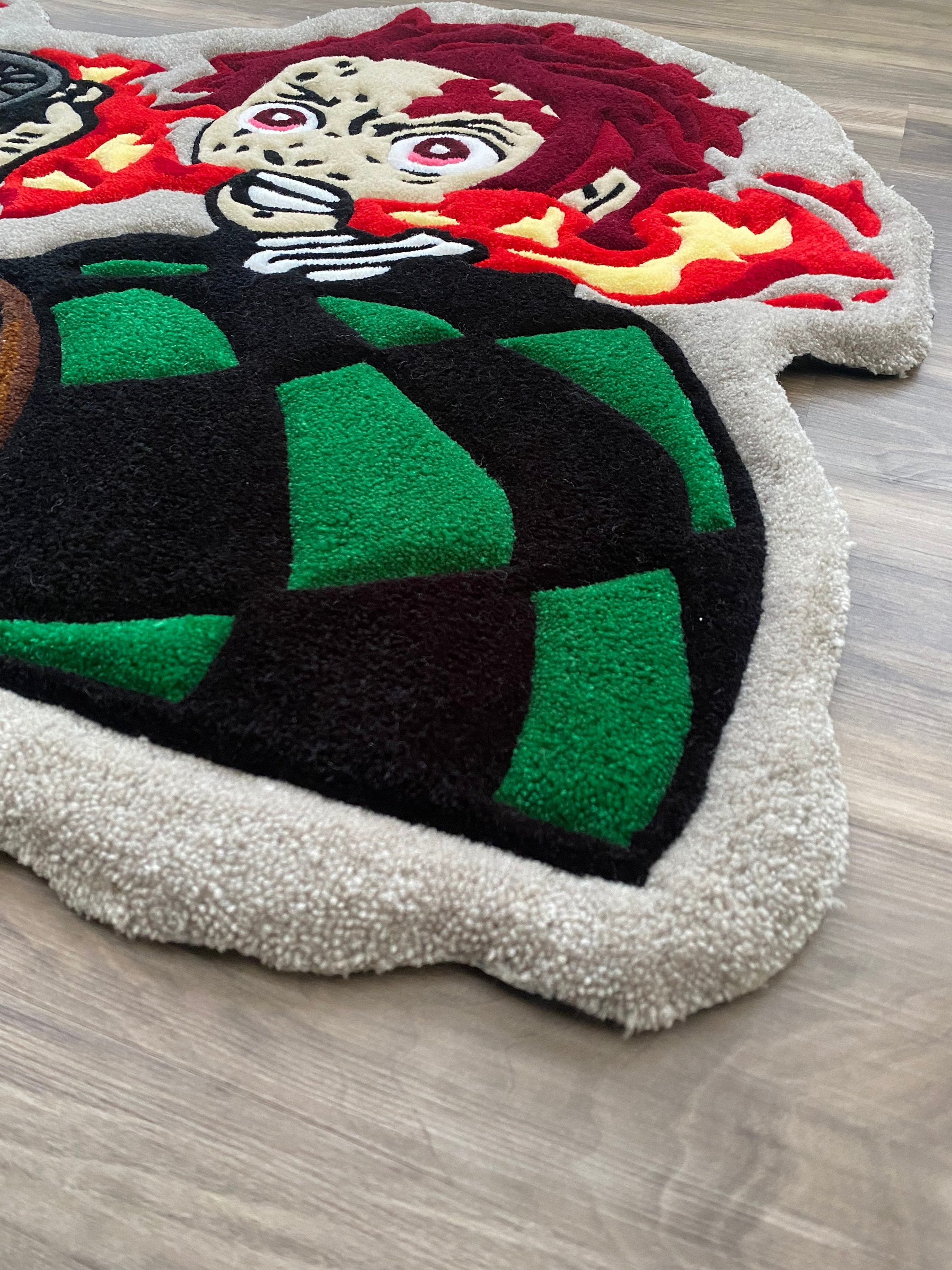 Flame Tanji Custom Tufted Rug - Etsy