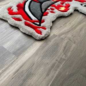 Flame Tanji Custom Tufted Rug - Etsy