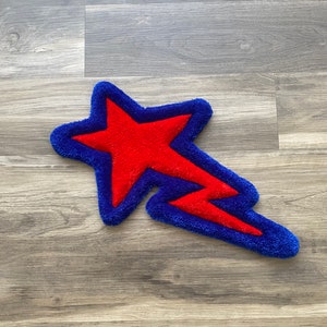 B Star Custom Tufted Rug - Etsy