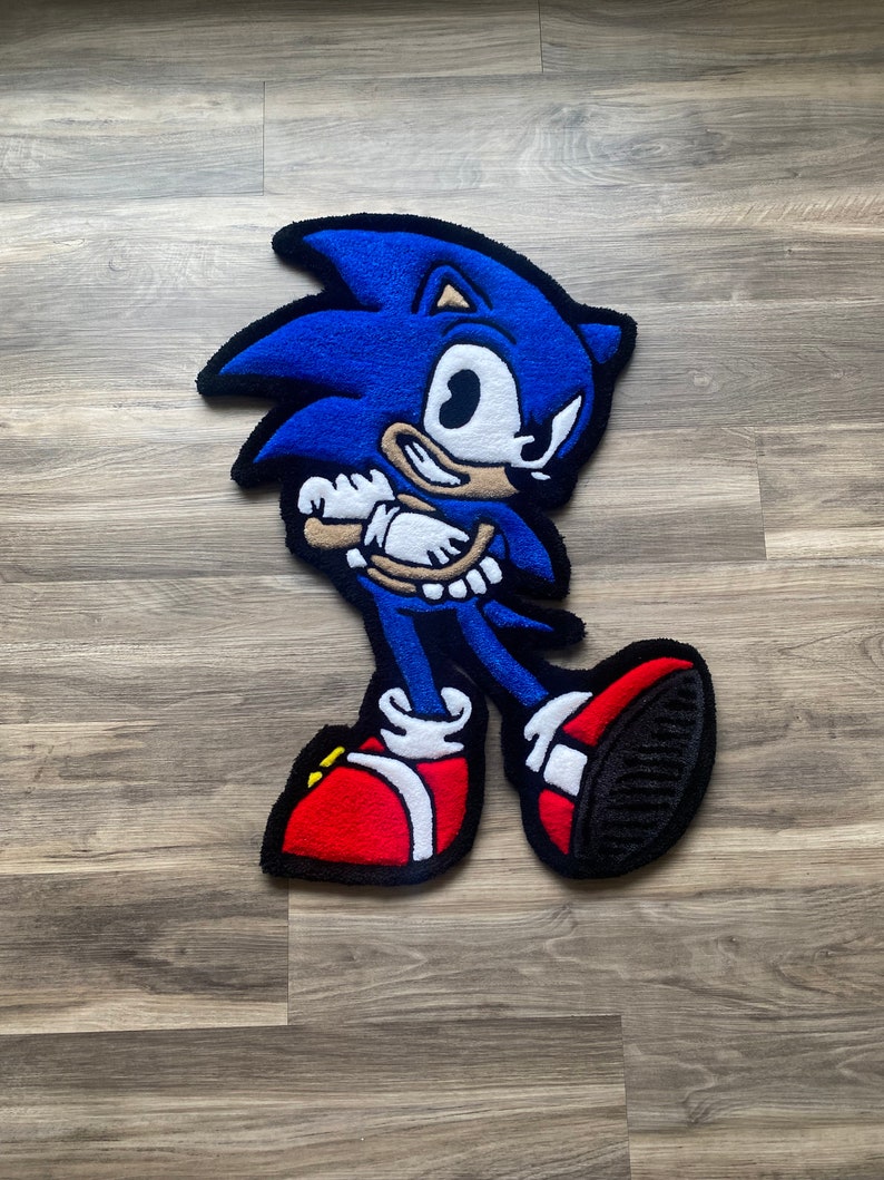 M.T.O Sonic Custom Tufted Rug - Etsy