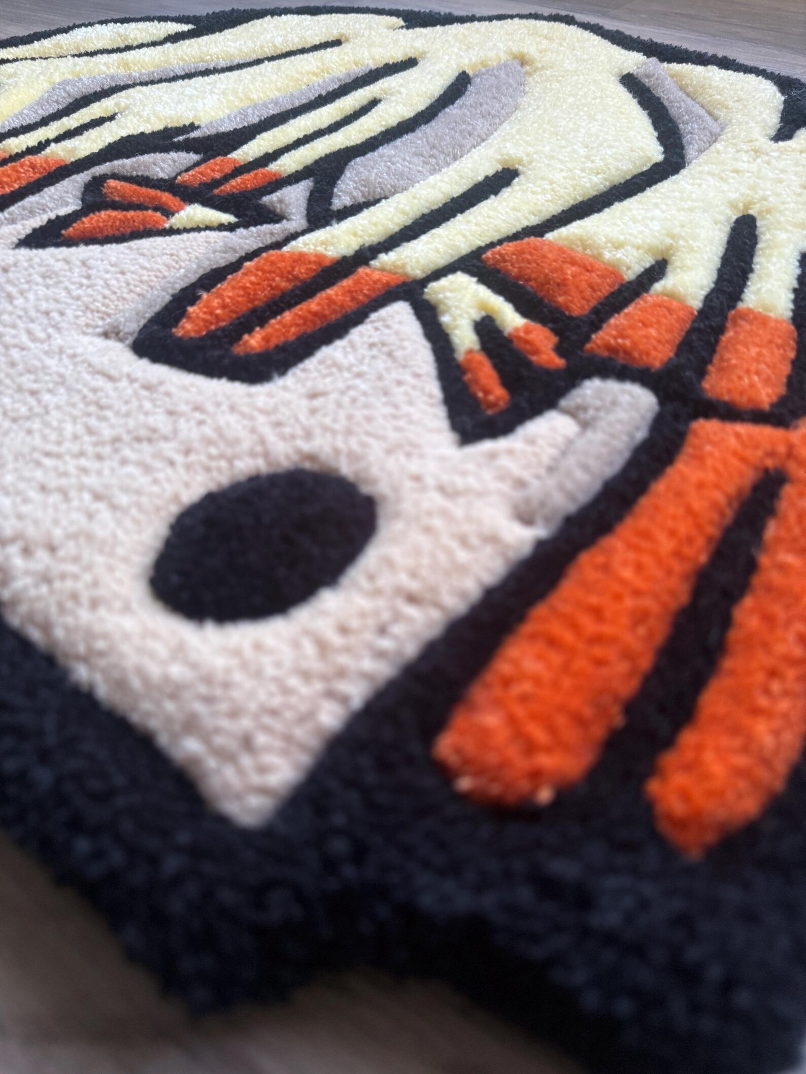 Demon Slayer Zenitsu Peeker Custom Tufted Rug - Etsy